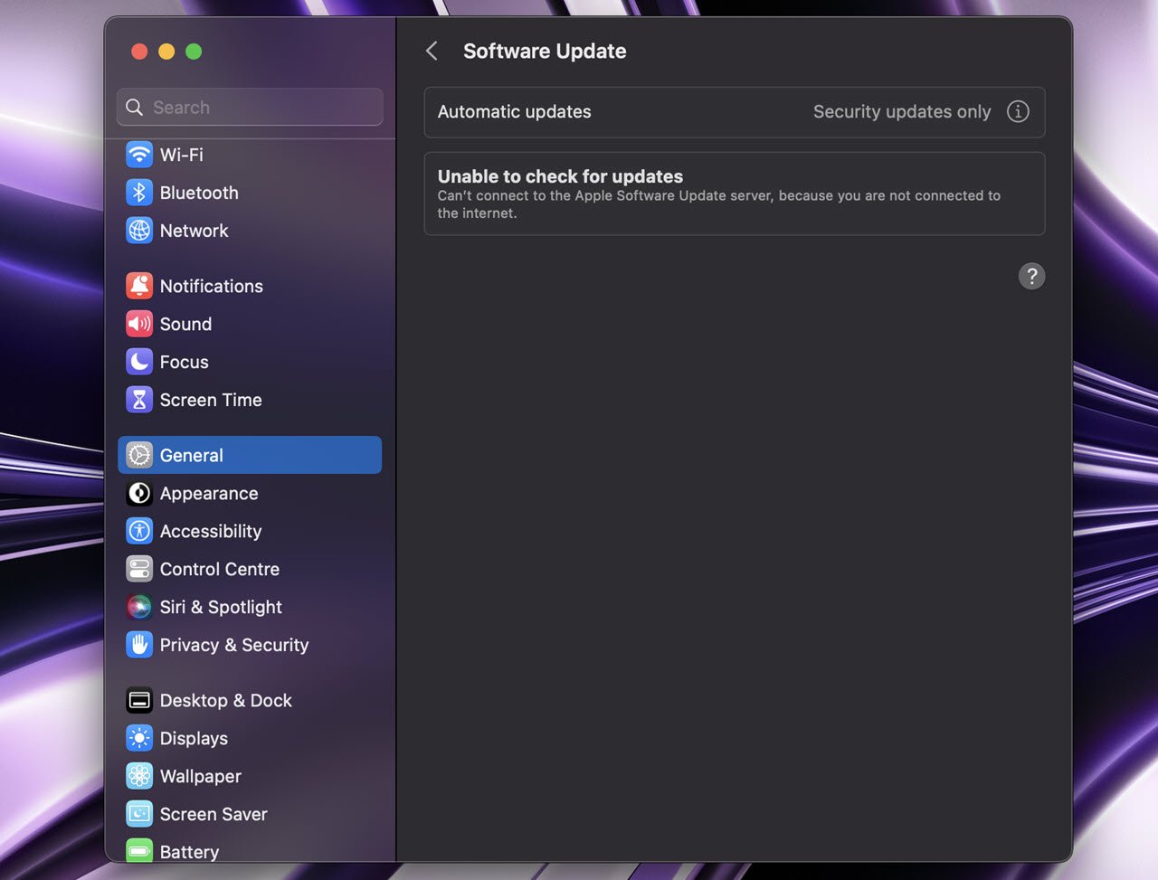 How to fix Mac error 100060?