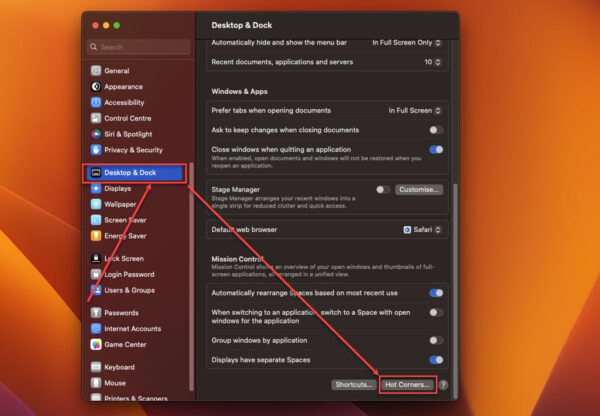 How to lock screen on Mac?