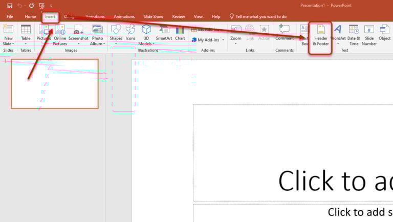 How to add page numbers to PowerPoint?
