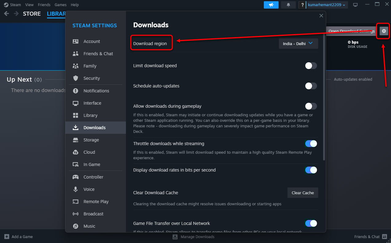 Fix: Error communicating with Steam servers