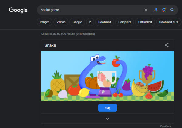 Top 7 games to play when bored on Google