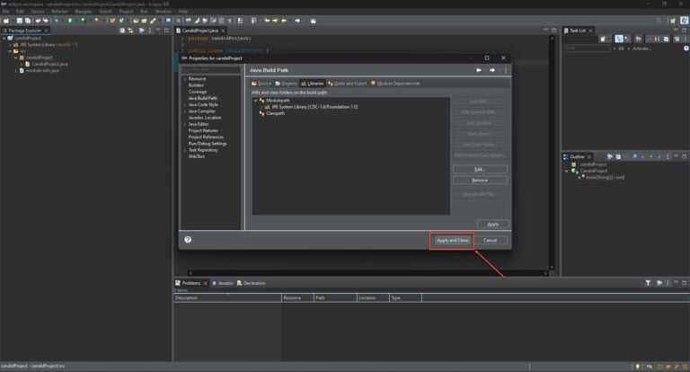 Fix: "Error occurred during initialisation of boot layer" in Eclipse