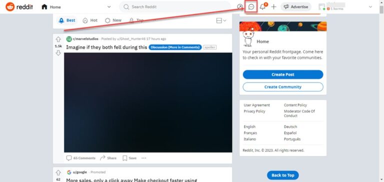 How to send chats and messages on Reddit?