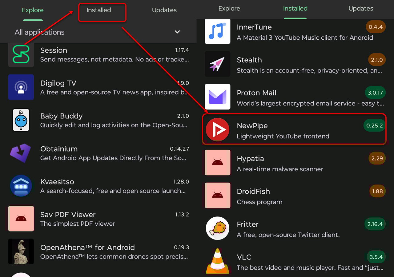 NewPipe-Droid-ify-ss1 | Candid.Technology