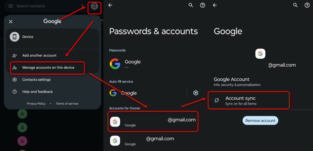 How many contacts do I have?