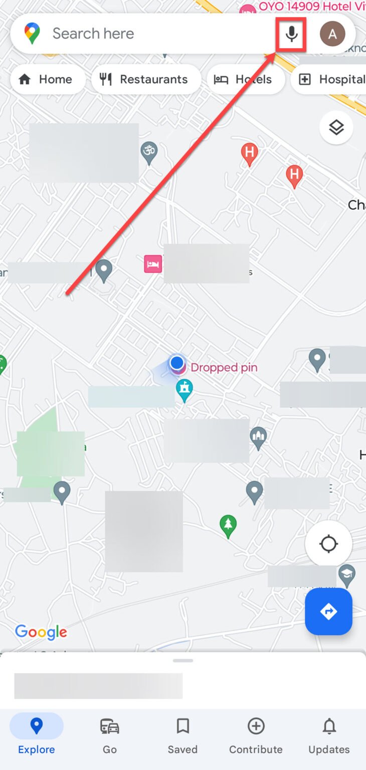 Google Maps symbols listed and explained