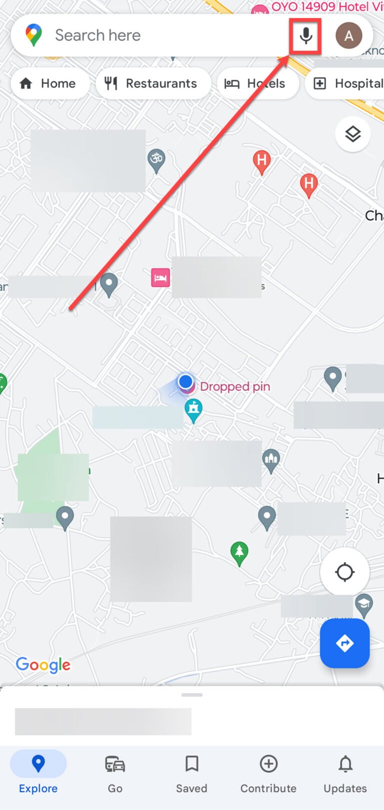 Google Maps symbols listed and explained