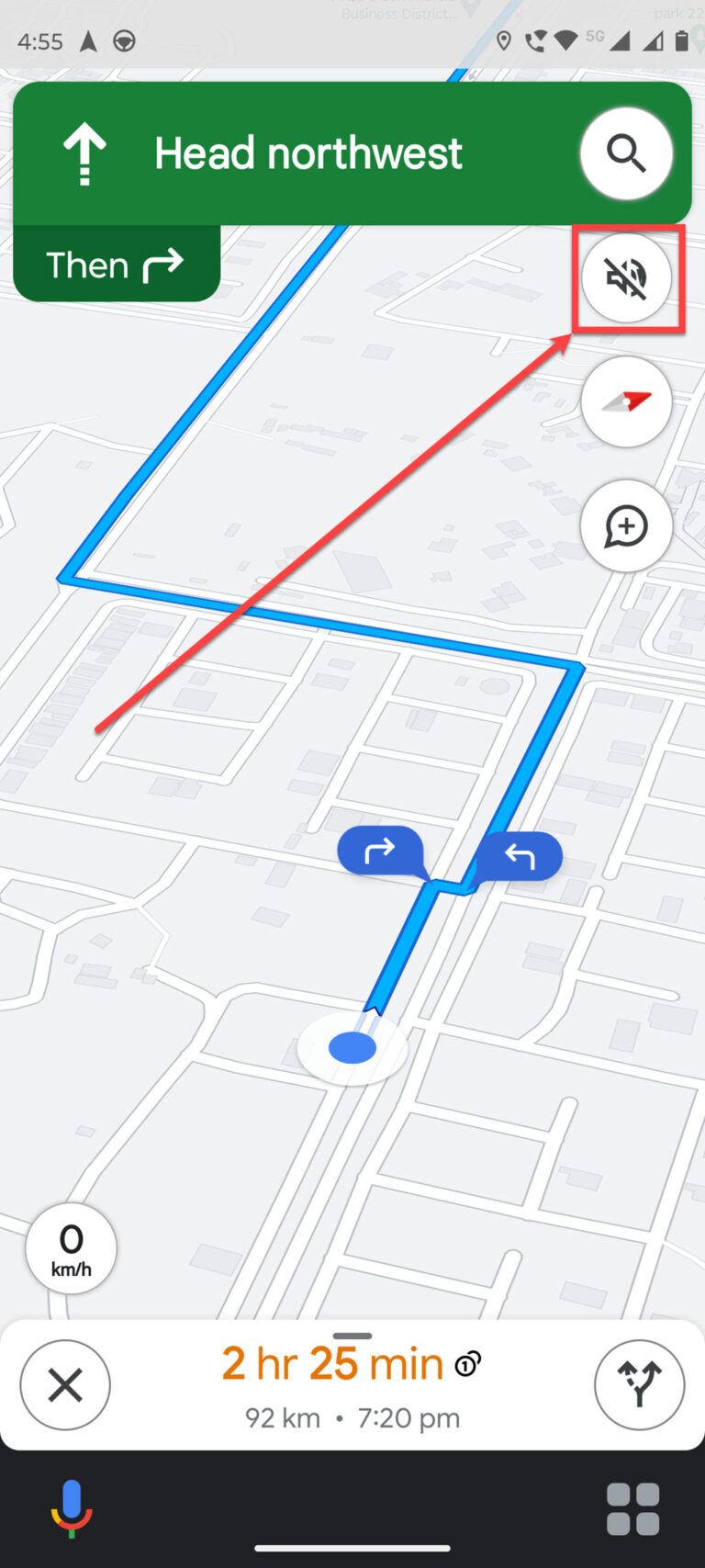 Google Maps symbols listed and explained