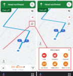 Google Maps symbols listed and explained