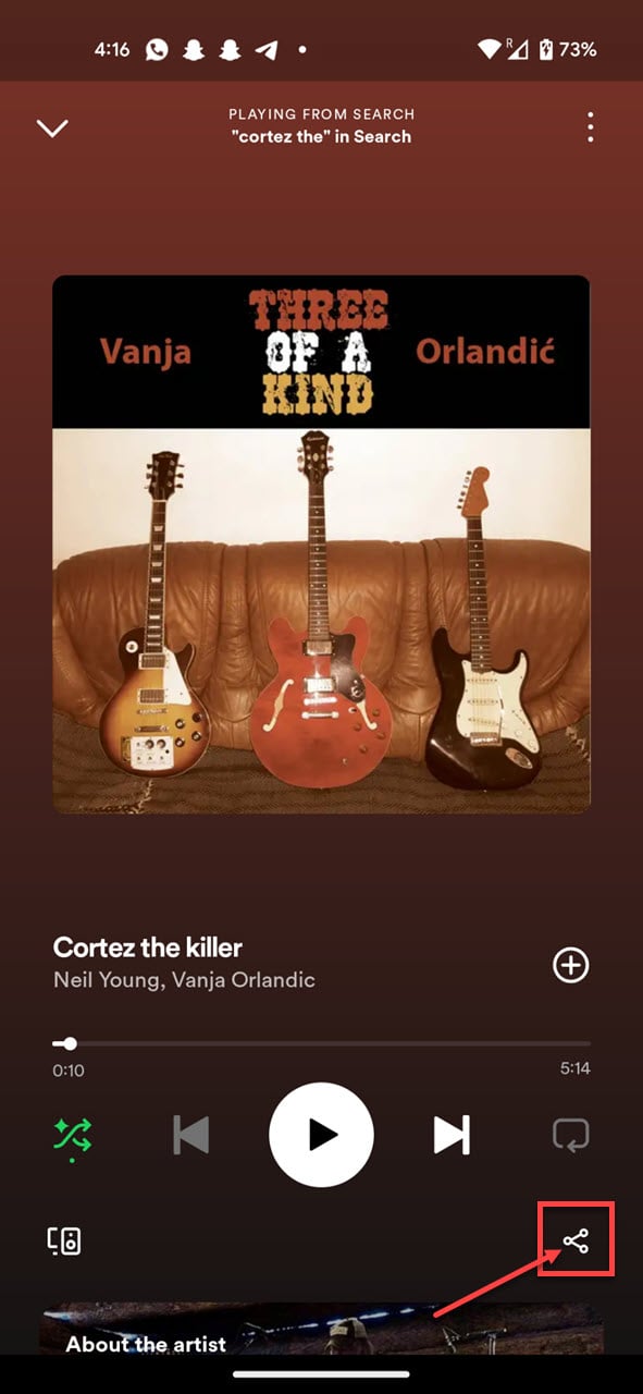 Spotify symbols and icons explained