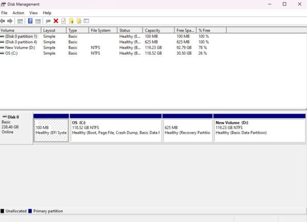 How to allocate SSD in Windows 11?