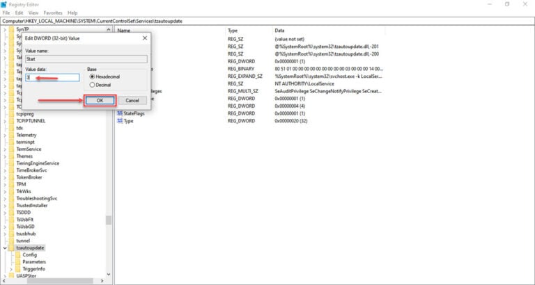 Fix: Can't change the time zone in Windows 10