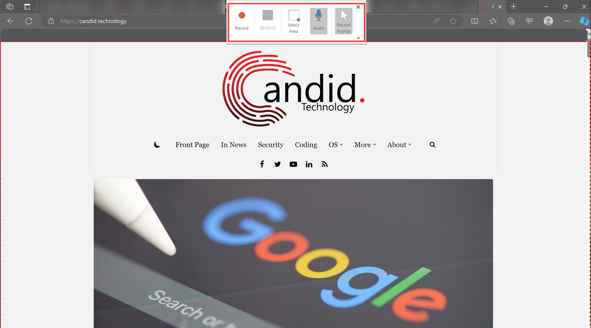 How to use the record tab in PowerPoint