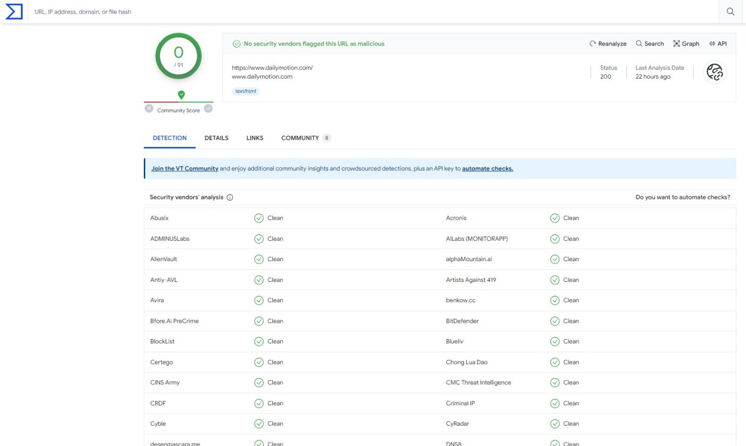 Is DailyMotion safe?