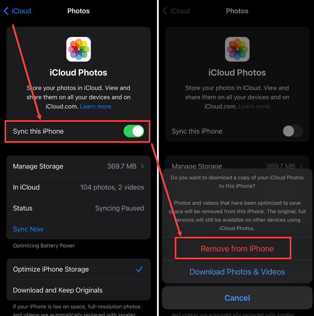 disable-iCloud-sync-ss2 | Candid.Technology