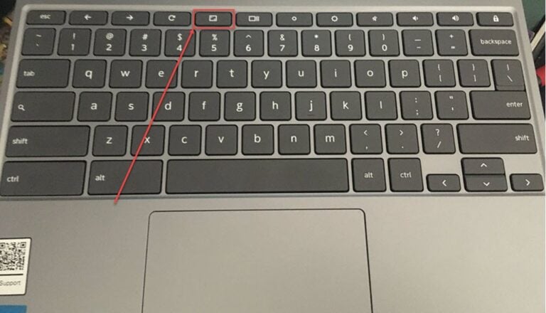 How to exit full screen on Chromebook?