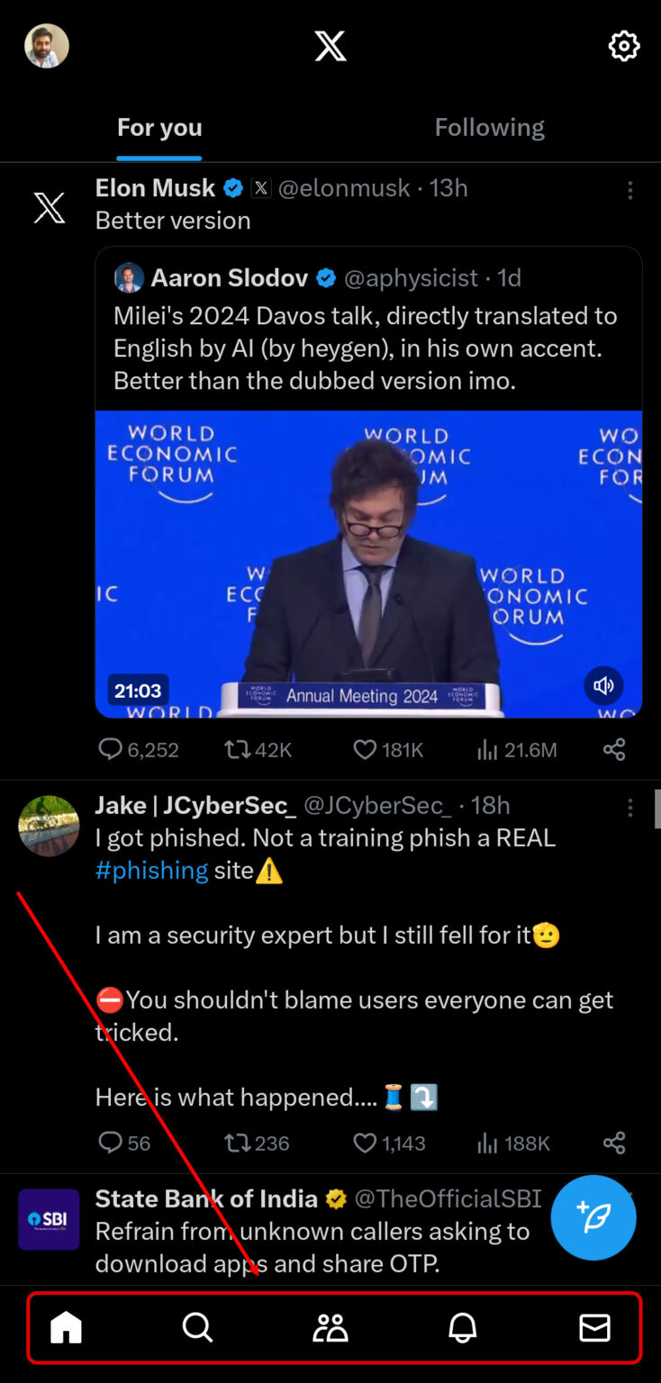 Twitter (X) symbols and icons explained