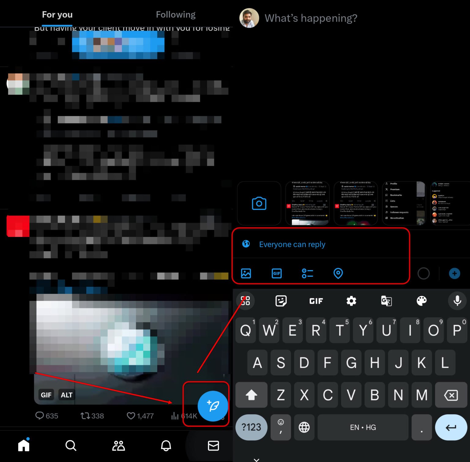 Twitter (X) symbols and icons explained