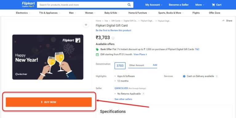 Flipkart gift card: A comprehensive guide