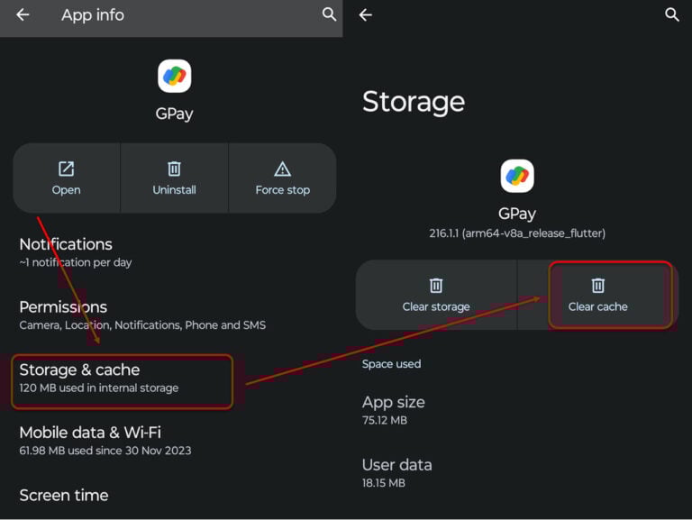 How to fix U16 error in Google Pay?