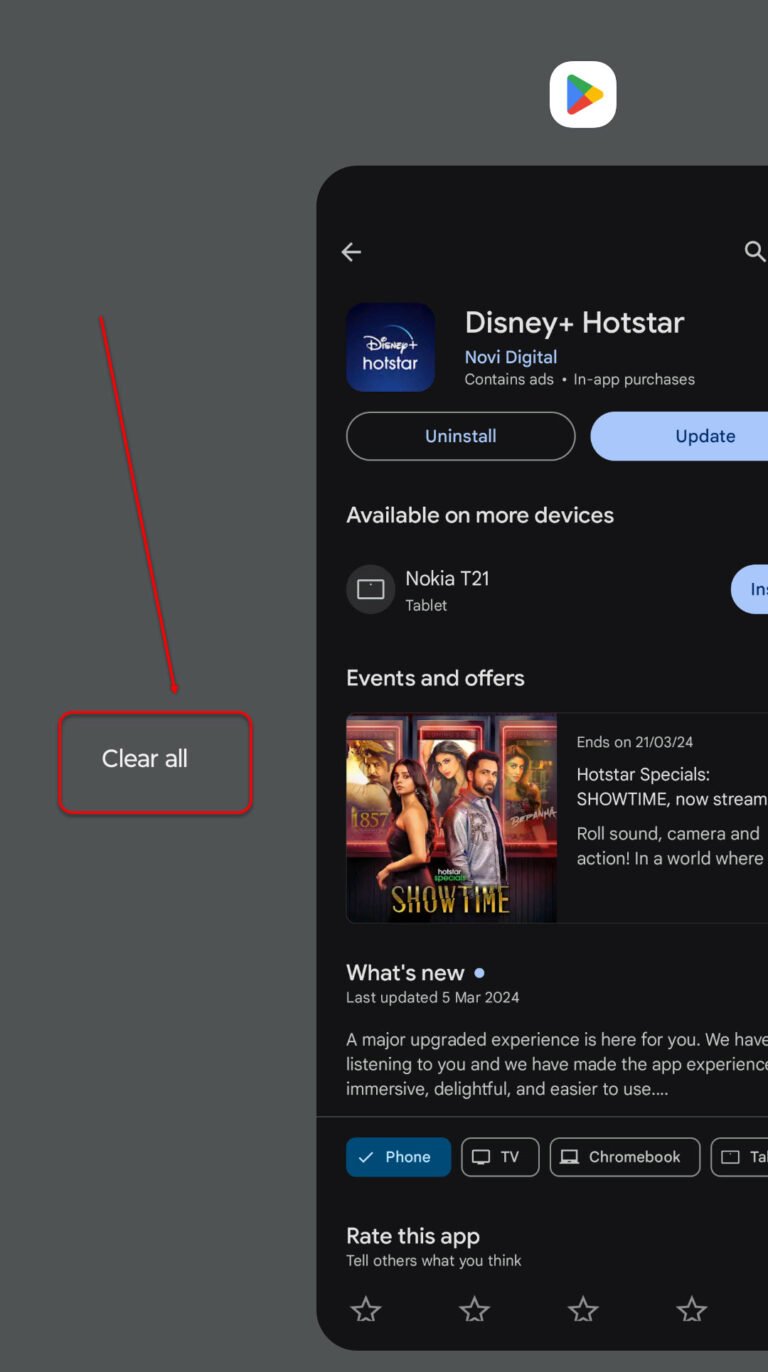 What to do if Disney+ Hotstar is not working?