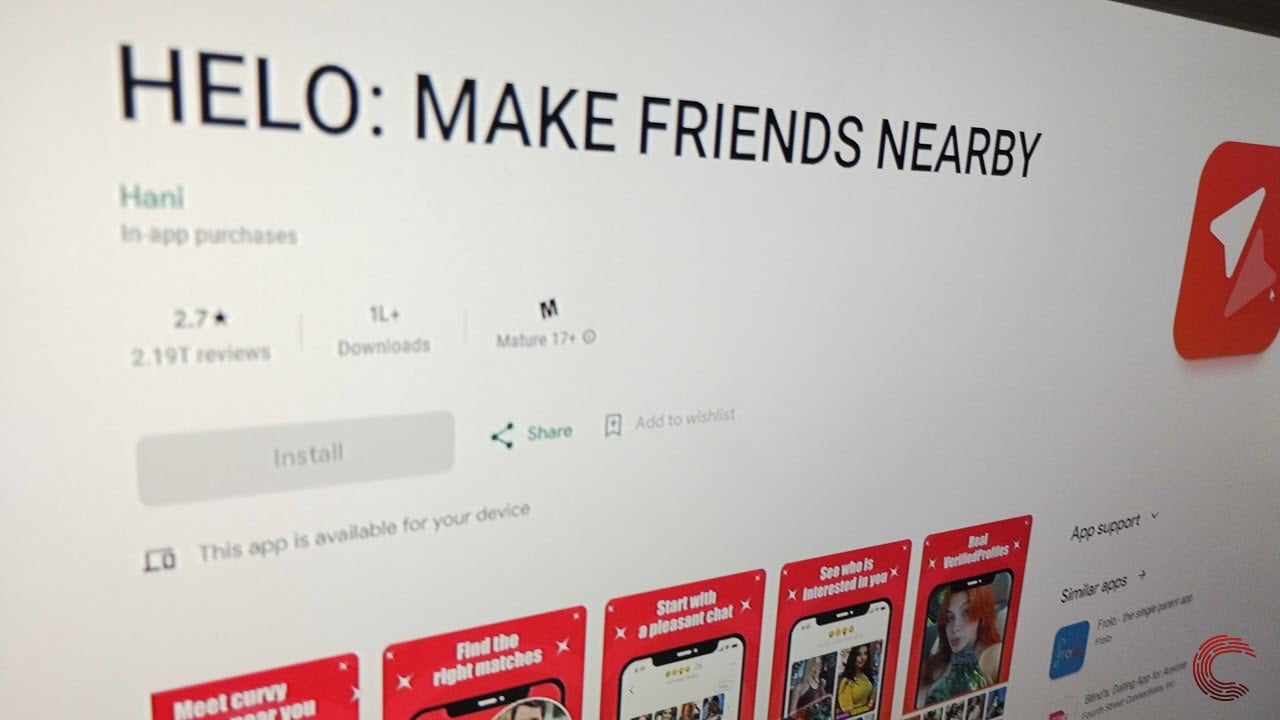 How to enter the referral code in Helo app?