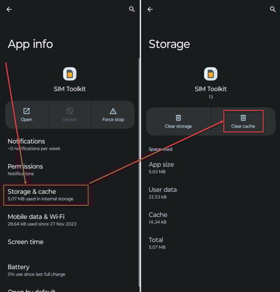 How to fix the SIM Toolkit error?