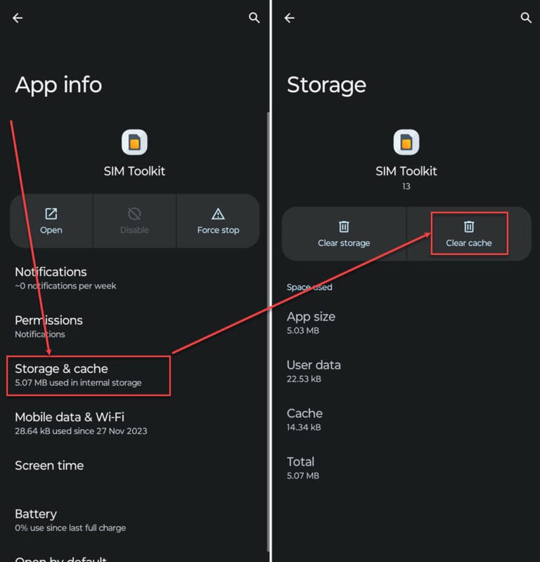 How to fix the SIM Toolkit error?