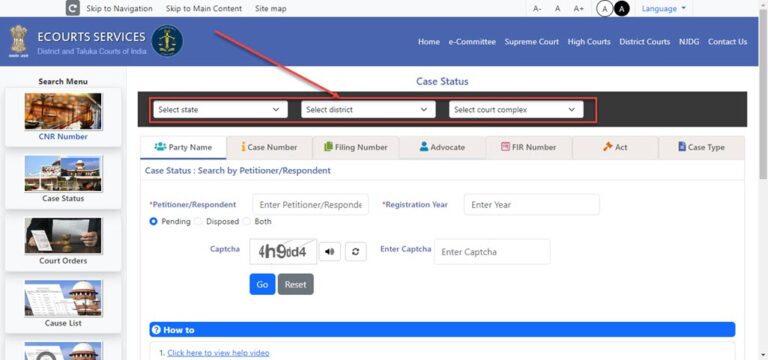 How to check police case status online in India?