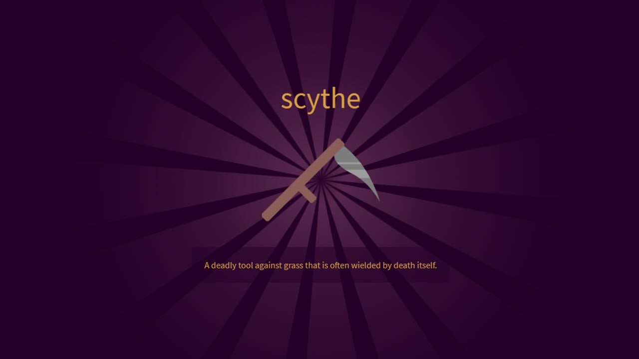 How to make a Scythe in Little Alchemy 2?