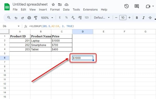 How to use Vlookup in Google Sheets?