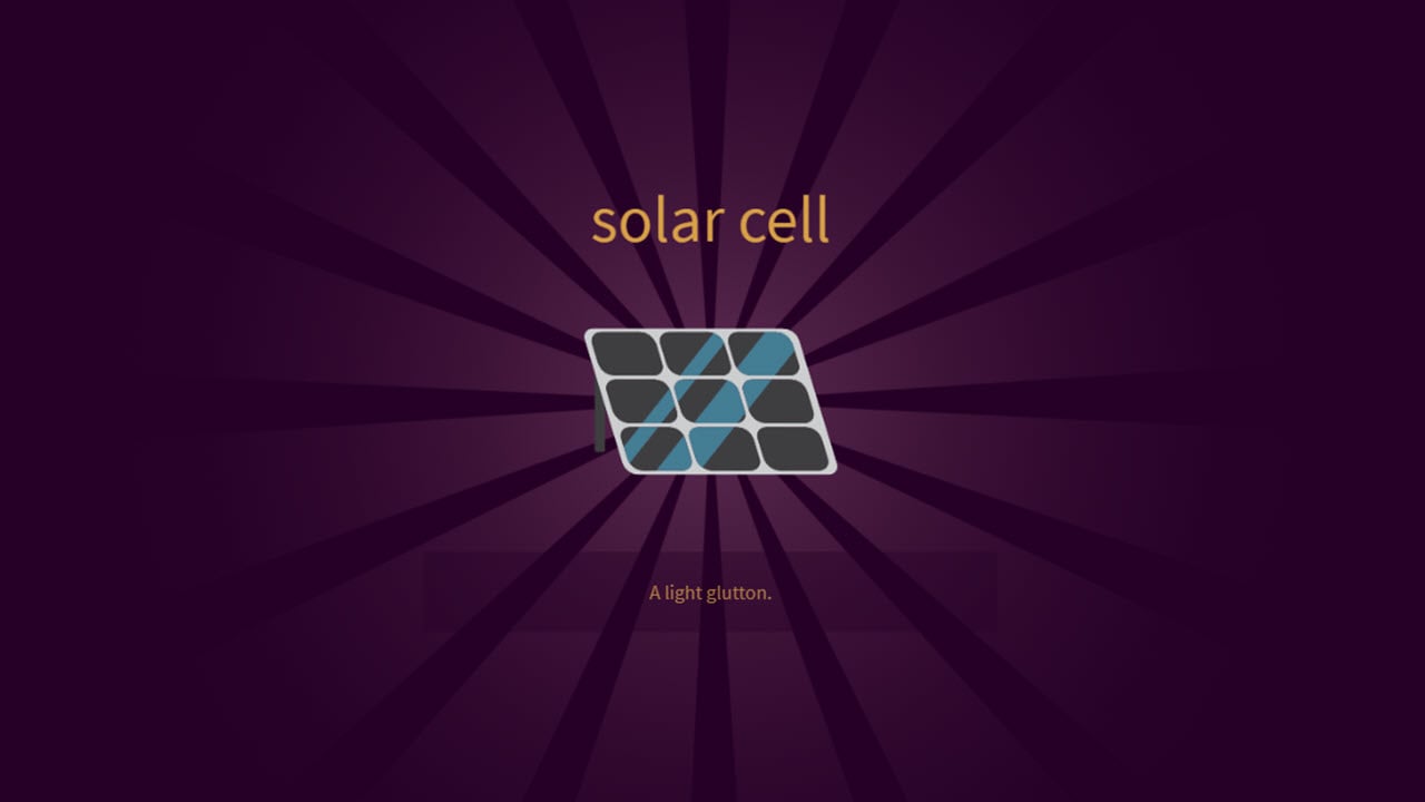 How to make a Solar Cell in Little Alchemy 2?