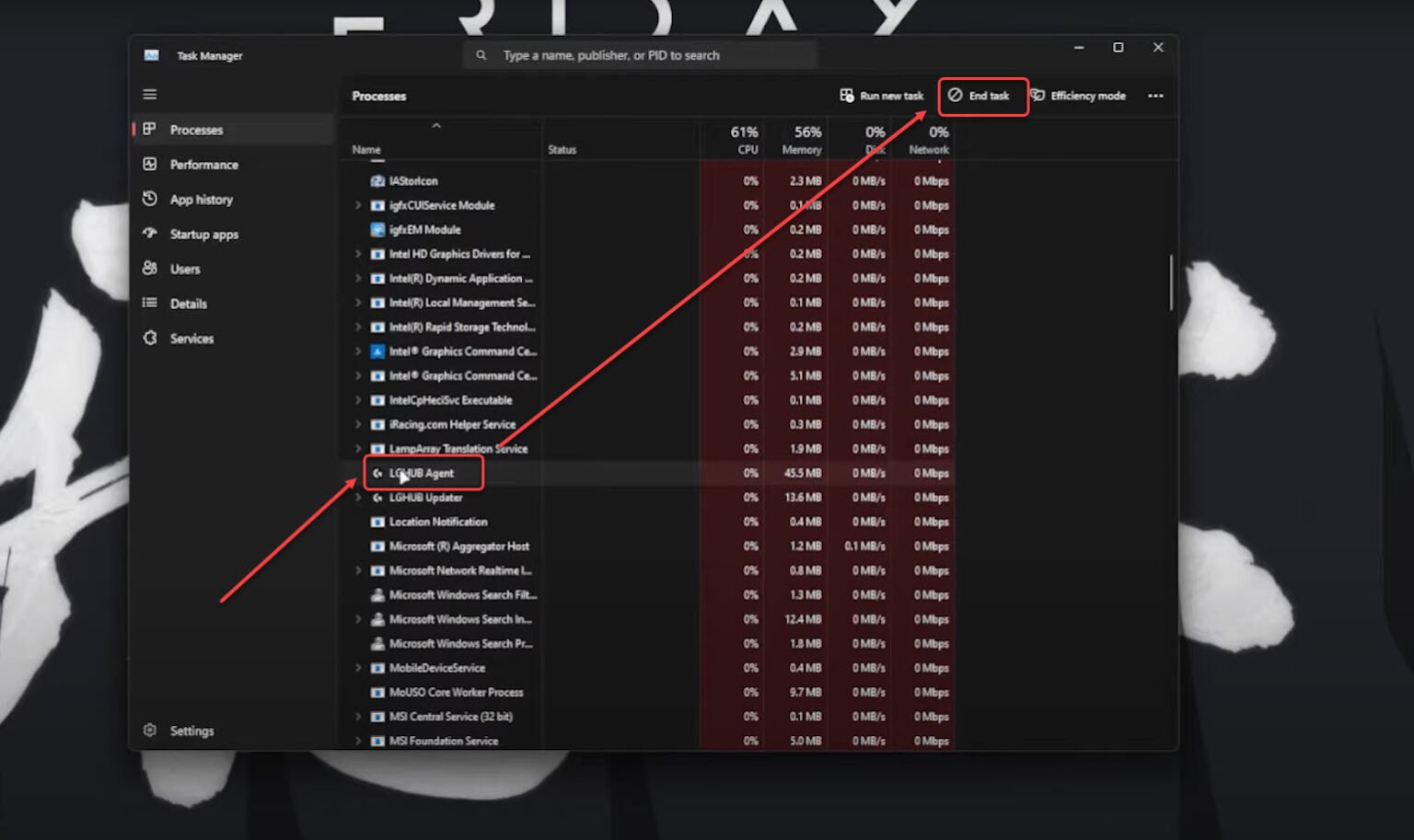 How to uninstall Logitech G Hub?